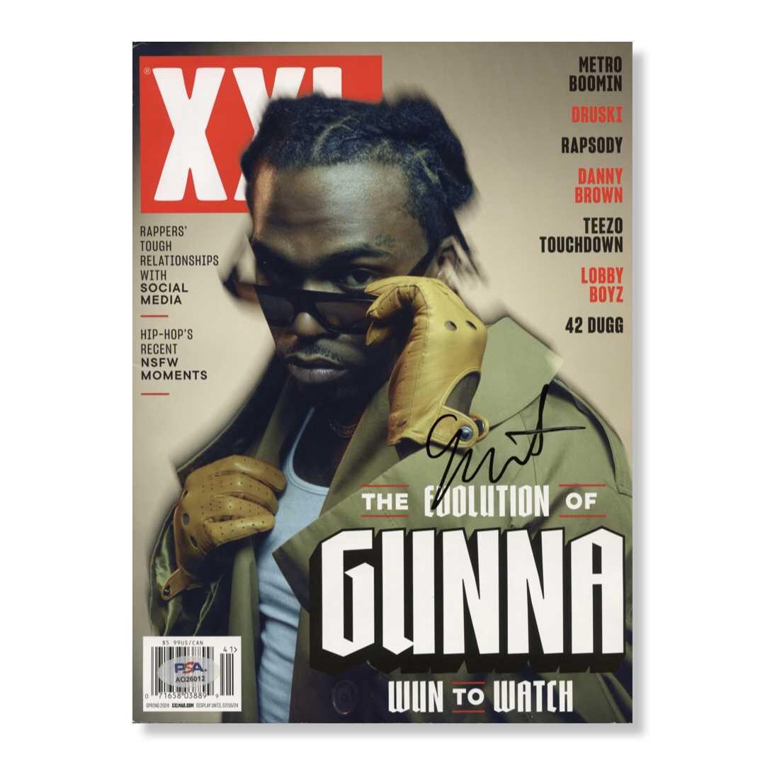 Gunna Signed Autographed XXL Magazine PSA/DNA Authenticated - Etsy