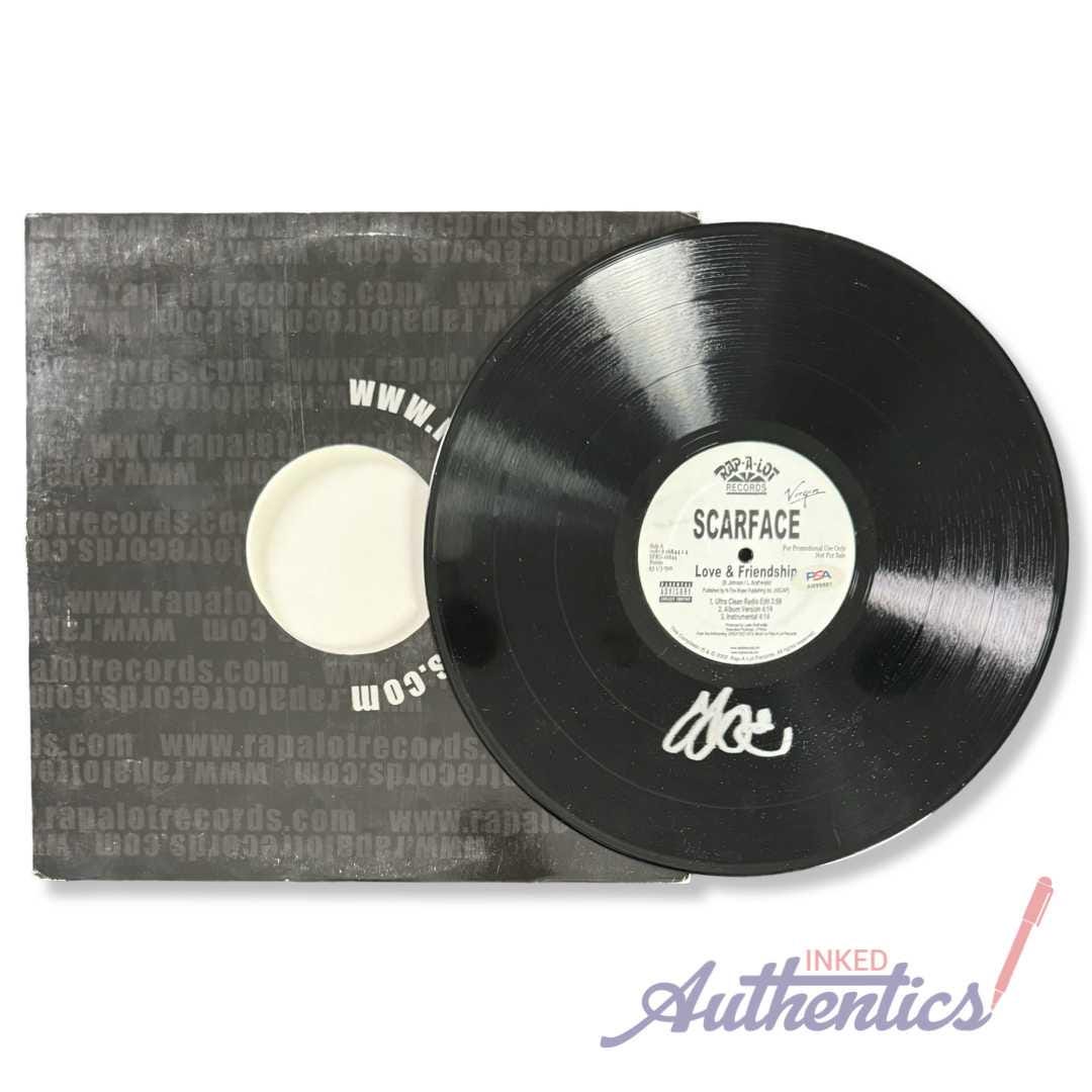 Scarface Signed Autographed Vinyl "love & Friendship" PSA/DNA ...