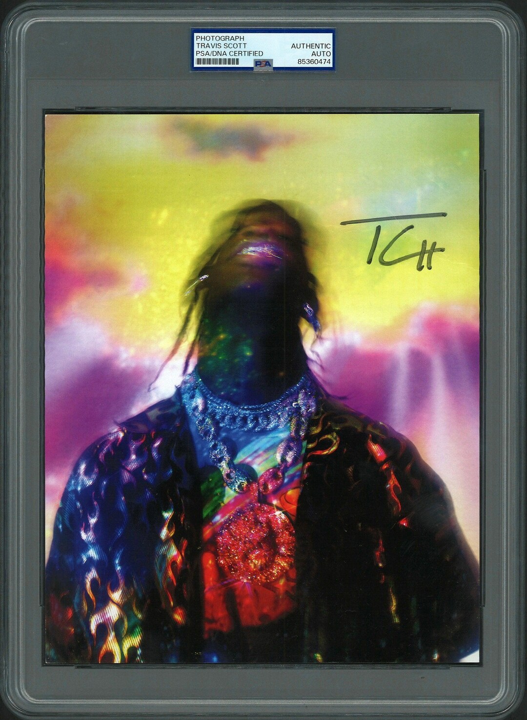 Travis Scott Signed Autographed 8x10 Photo PSA/DNA Authenticated - Etsy