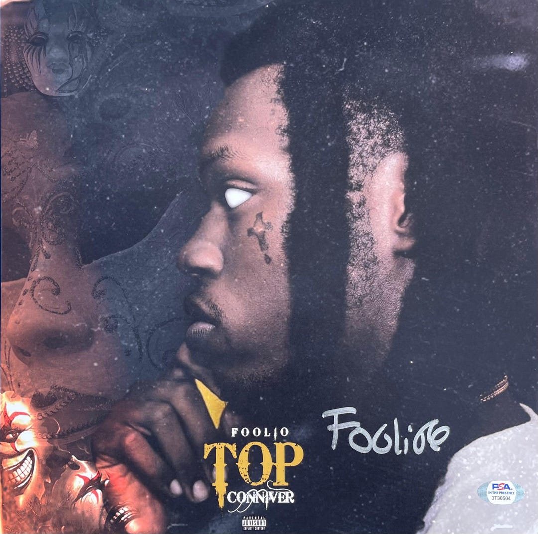 Foolio Signed Autographed 12x12 Photo "top Conniver" PSA/DNA ...