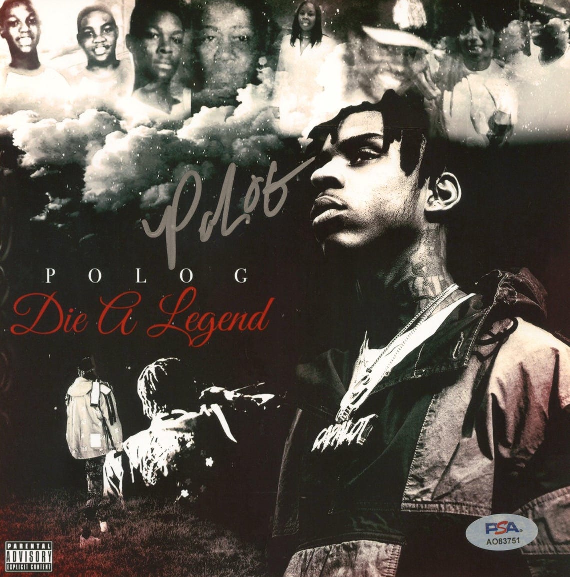 Polo G Signed Autographed 8x8 Photo “die A Legend” PSA/DNA ...