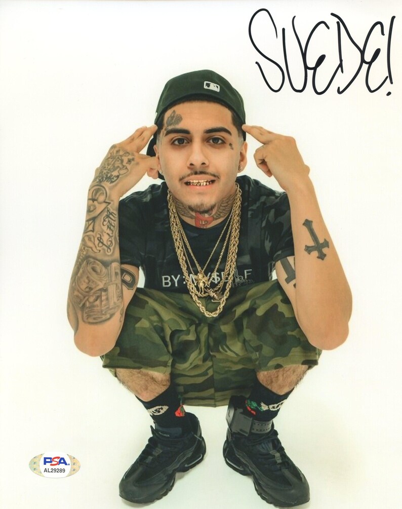 Moneysign Suede Signed Autographed 8x10 Photo PSA/DNA Authenticated - Etsy