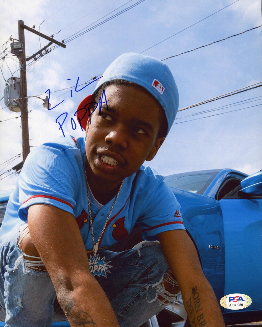 Lil Poppa Signed Autographed 8x10 Photo PSA/DNA Authenticated - Etsy