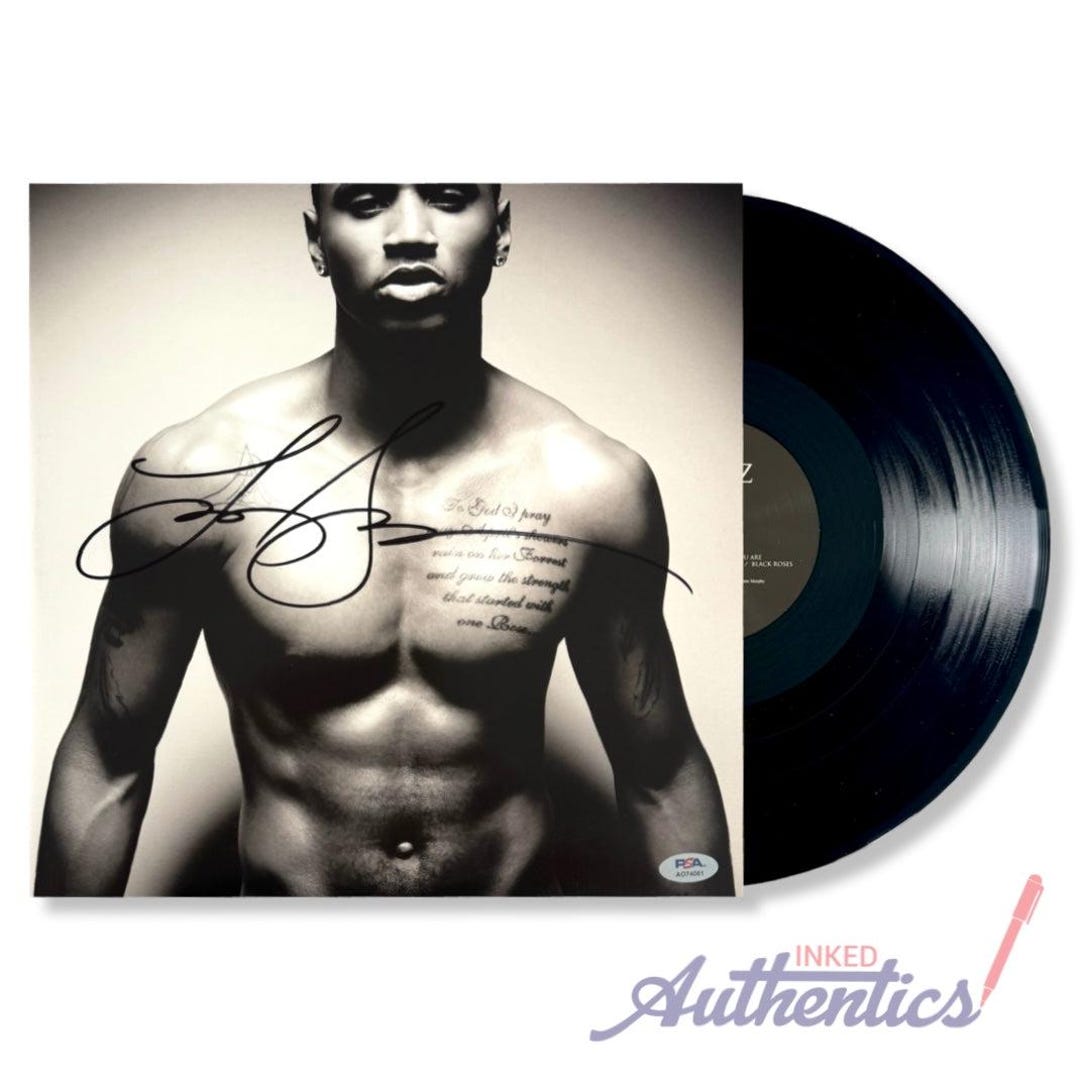 Trey Songz Signed Autographed Vinyl LP “ready” PSA/DNA Authenticated - Etsy