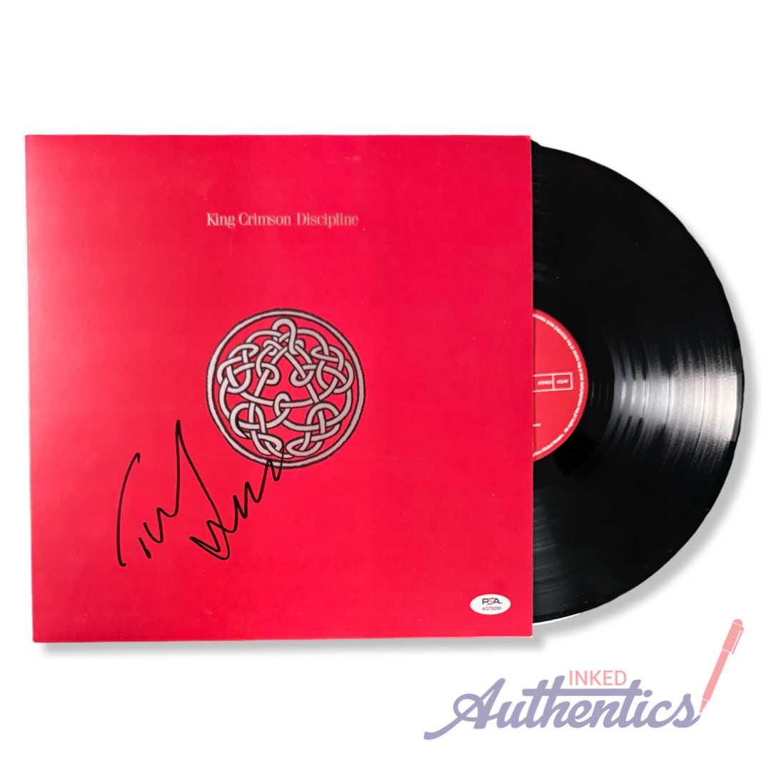 Tony Levin Signed Autographed Vinyl LP “discipline” PSA/DNA Authenticated - Etsy