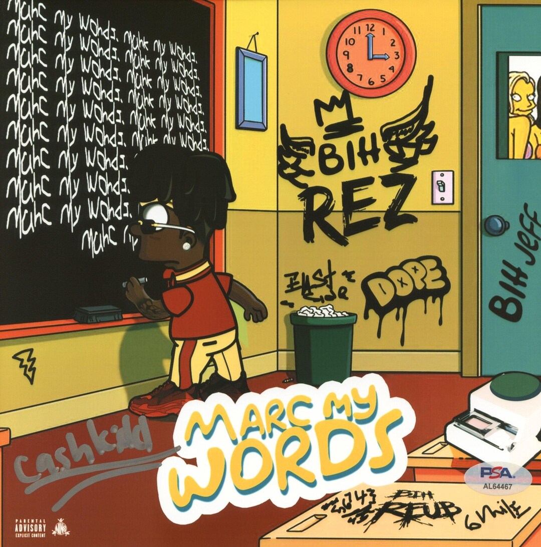Cash Kidd Signed Autographed 8x8 Photo "marc My Words" PSA/DNA ...