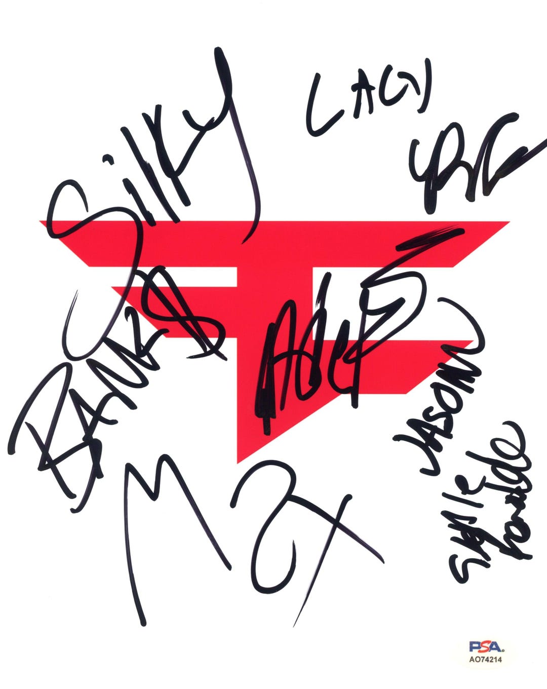 Faze Clan Signed Autographed 8x10 Photo PSA/DNA Authenticated - Etsy