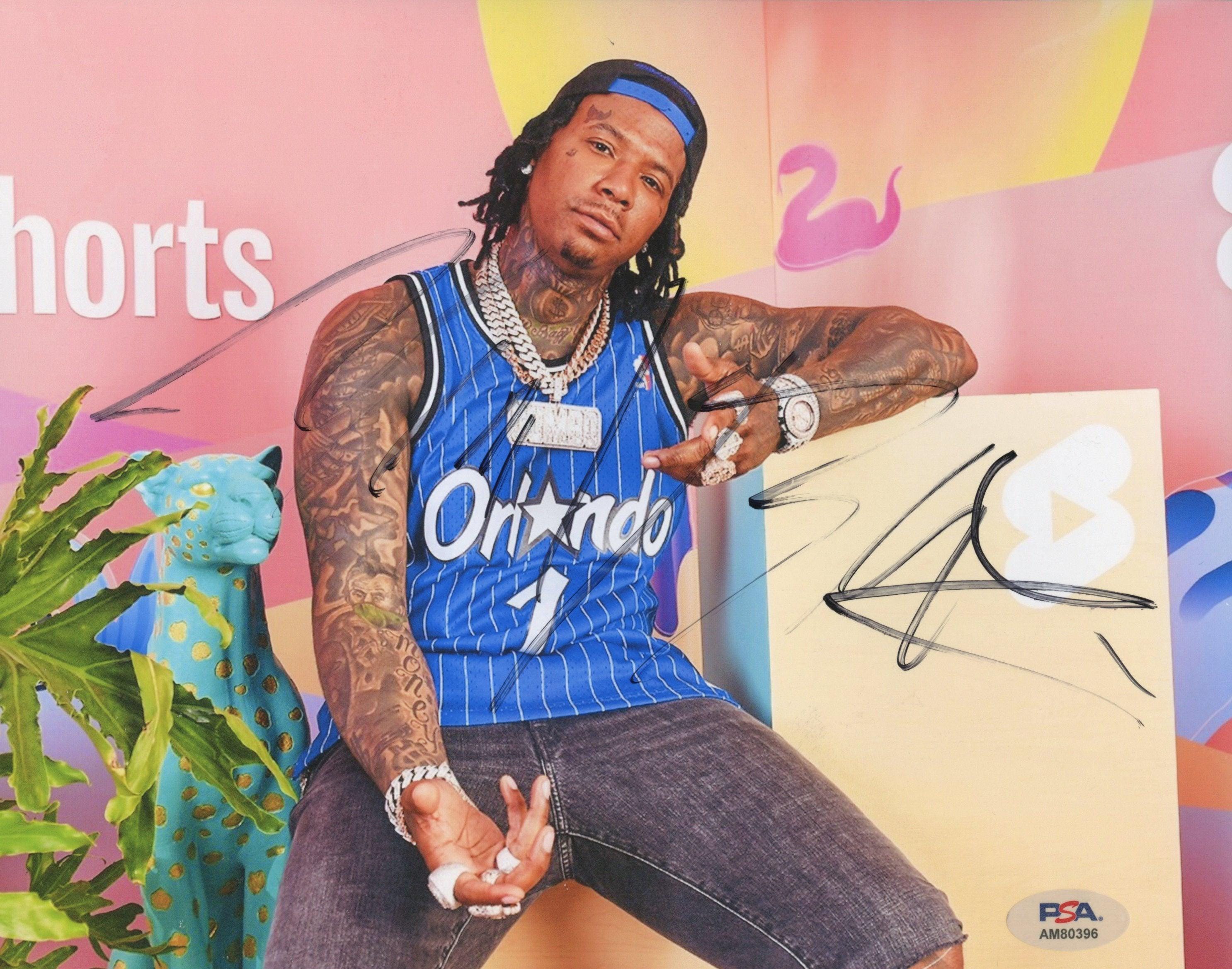 Moneybagg Yo Autographed 8x10 Photo PSA/DNA Authenticated - Etsy