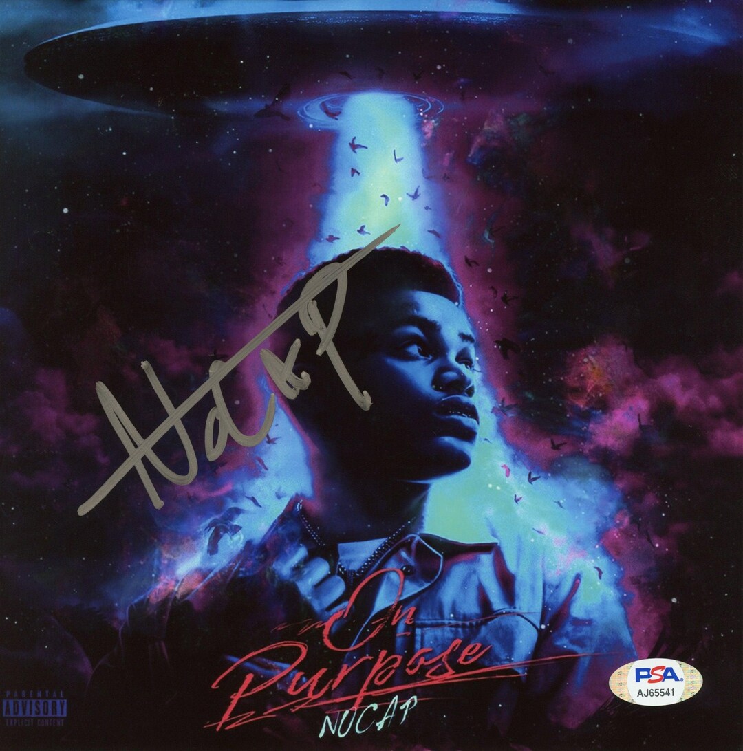 Nocap Signed Autographed 8x8 Photo "on Purpose" PSA/DNA Authenticated - Etsy