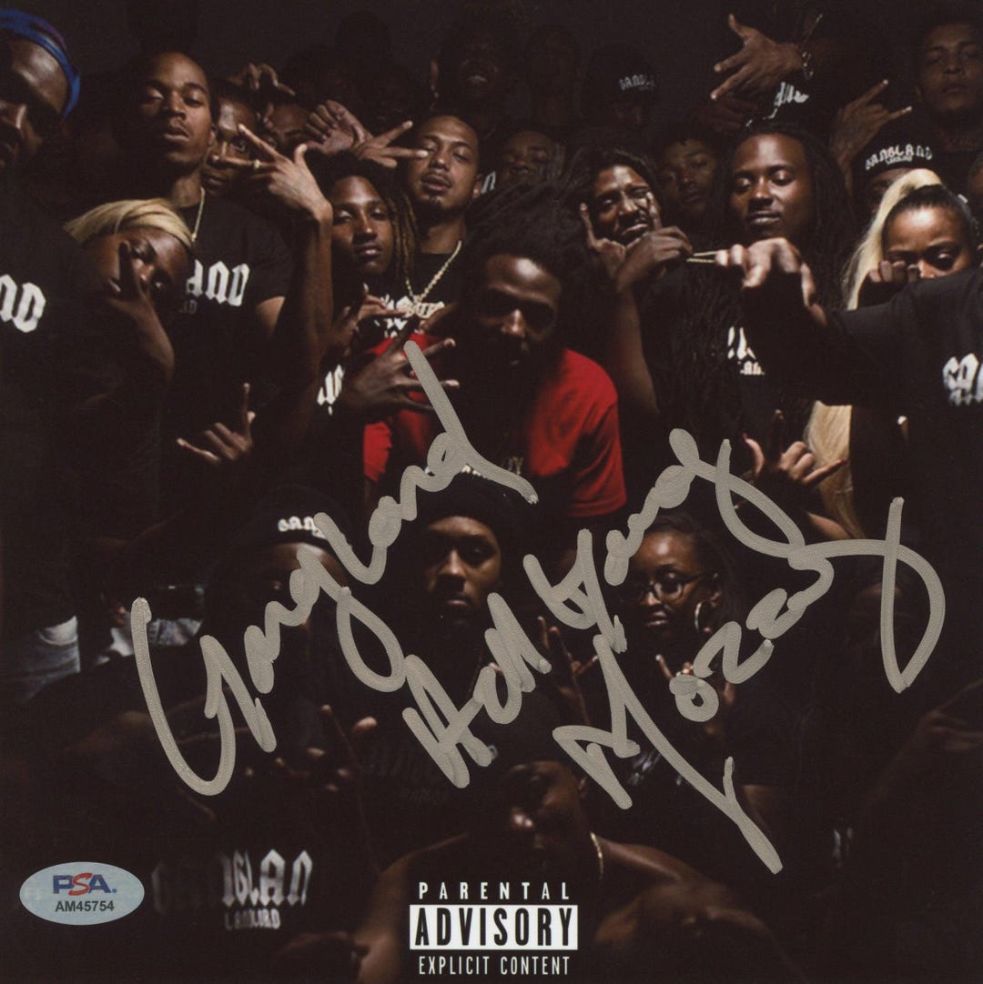 Mozzy Signed Autographed 8x8 Photo "gangland Landlord" PSA/DNA Authenticated - Etsy