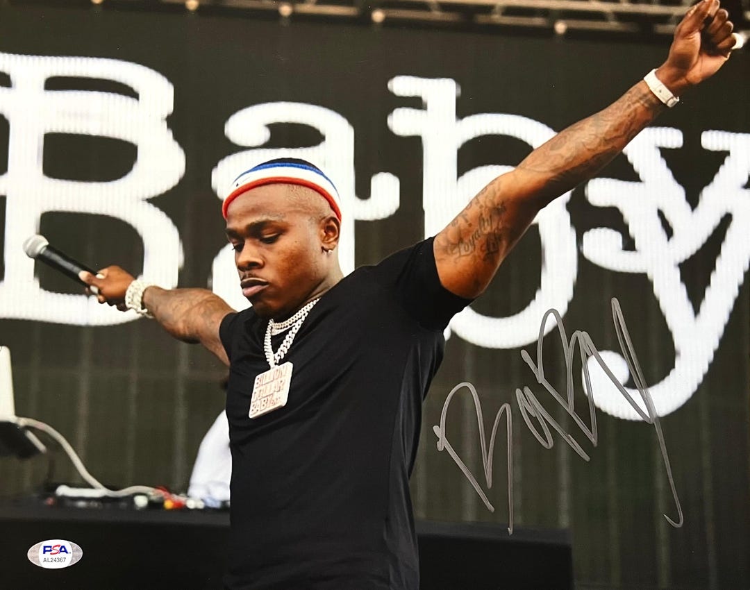 Dababy Signed Autographed 11x14 Photo PSA/DNA Authenticated - Etsy