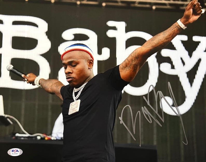 Dababy Signed Autographed 11x14 Photo PSA/DNA Authenticated - Etsy