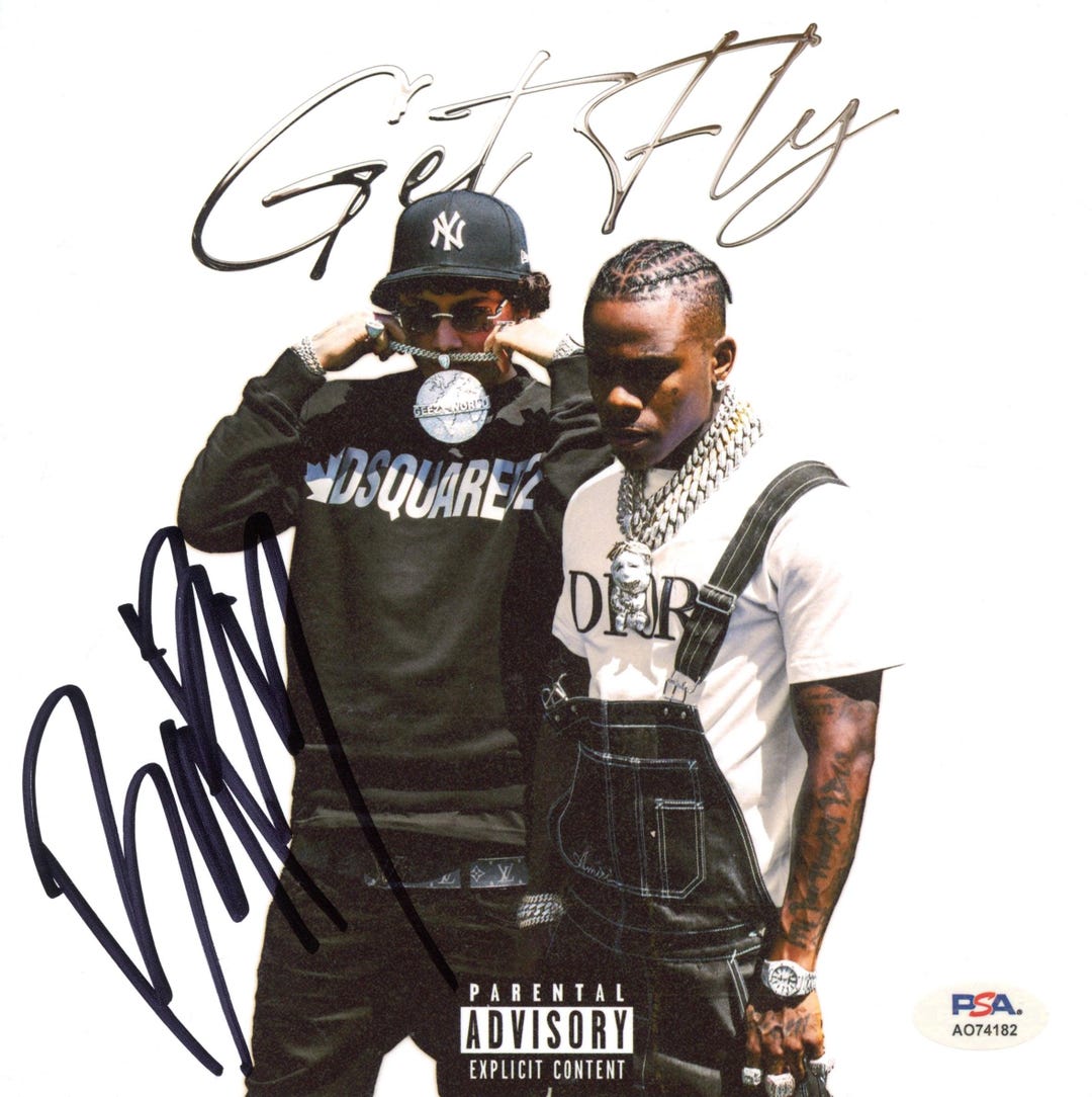 Dababy Signed Autographed 8x8 Photo “get Fly” PSA/DNA Authenticated - Etsy