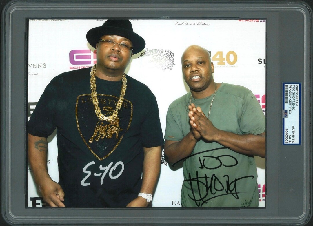 E-40 & Too Short Signed Autographed 8x10 Photo PSA/DNA Authenticated - Etsy