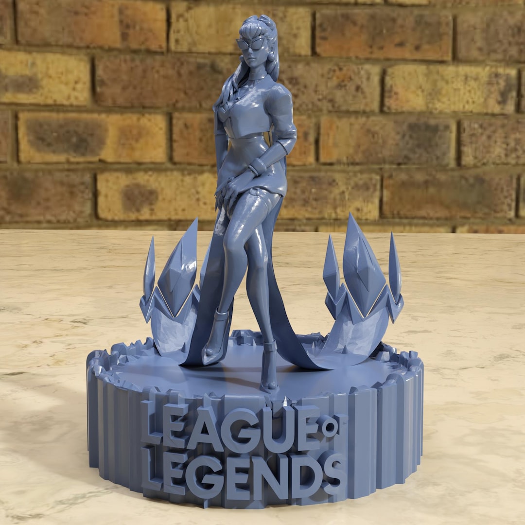 KDA Evelynn League of Legends Figure, 3D Printed LOL Idol Statue ...