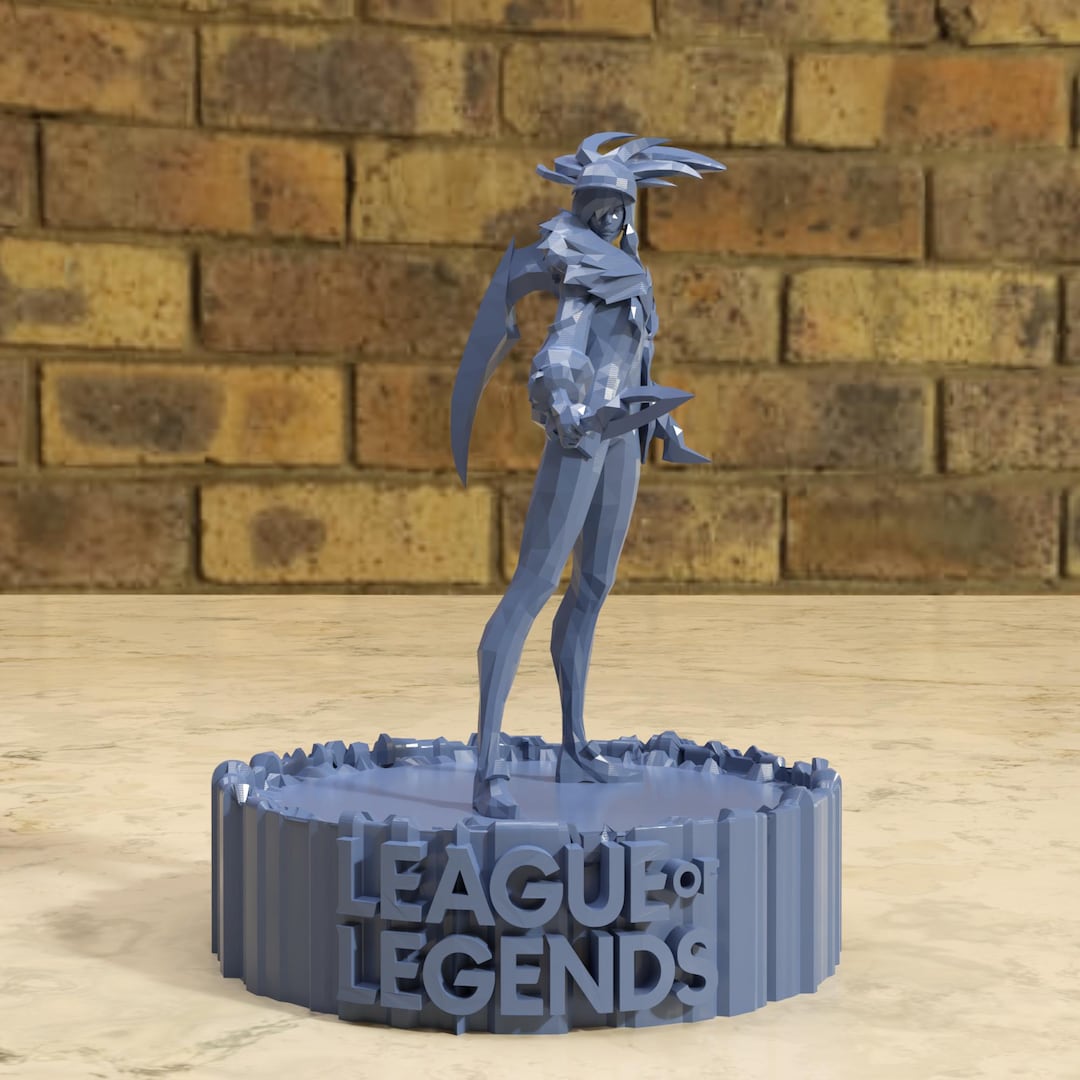 Prestige KDA Akali Statue, League of Legends Figurine, 3D Printed LOL ...