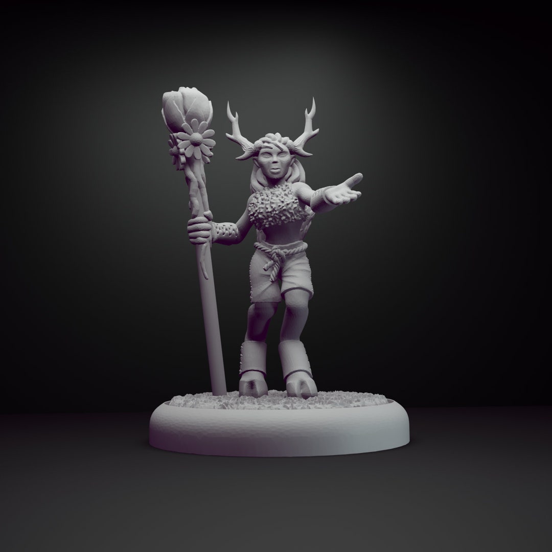 Fae Tiefling Dungeons and Dragons D&D 28mm/32mm Tabletop Games Scales ...