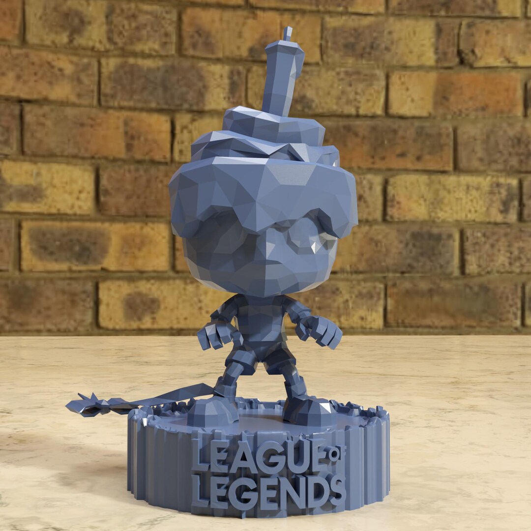 Surprise Party Amumu League of Legends 3D Printed Custom Figure ...