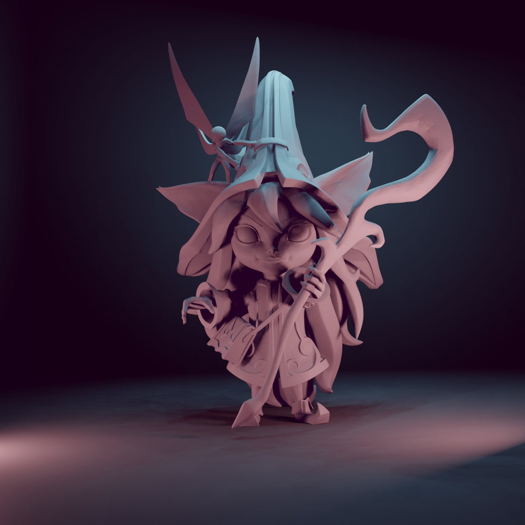 Lulu League of Legends Lol Lol Figure 3D Figure League of Legends ...