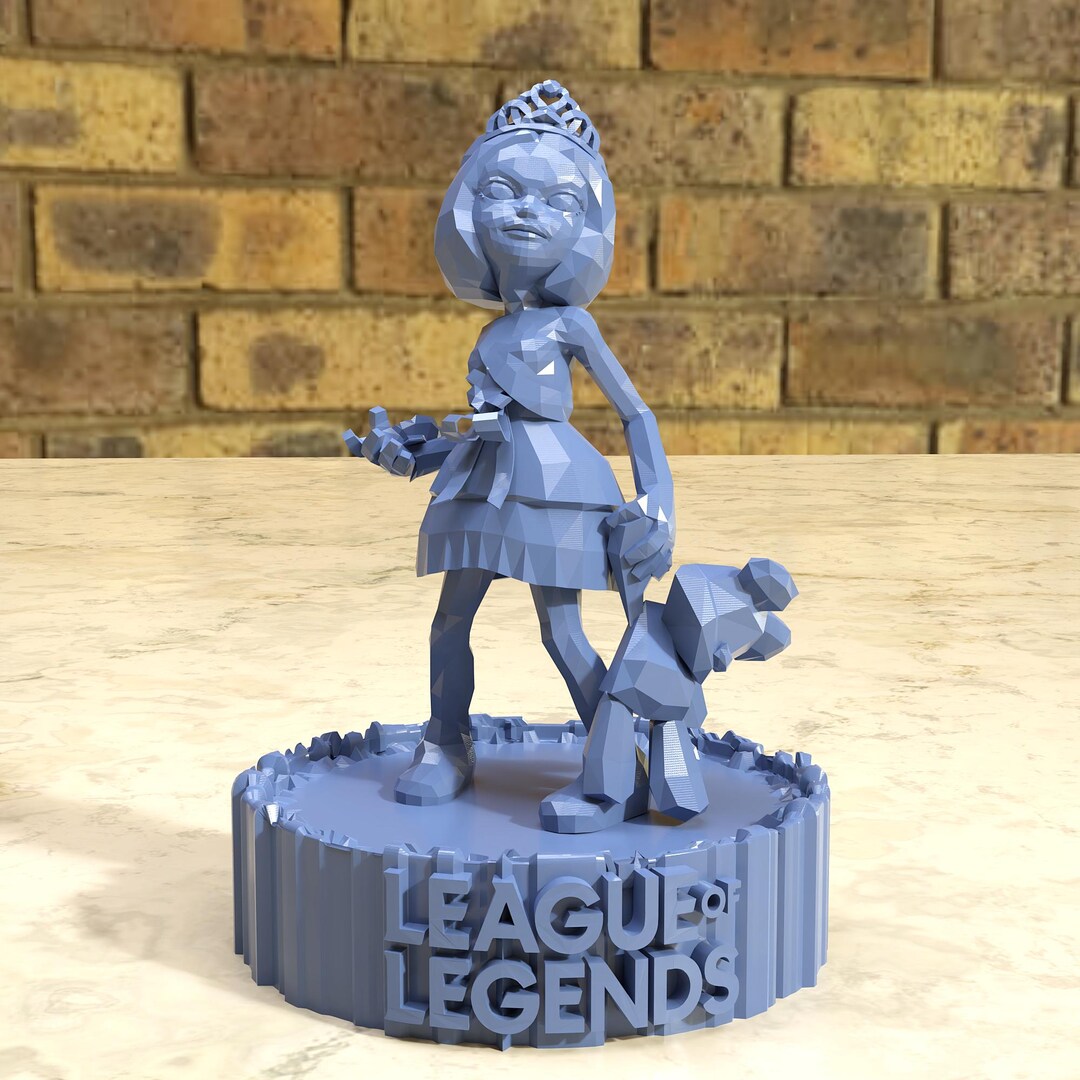 Prom Queen Annie Resin Figure, Custom League of Legends Statue, 3D ...
