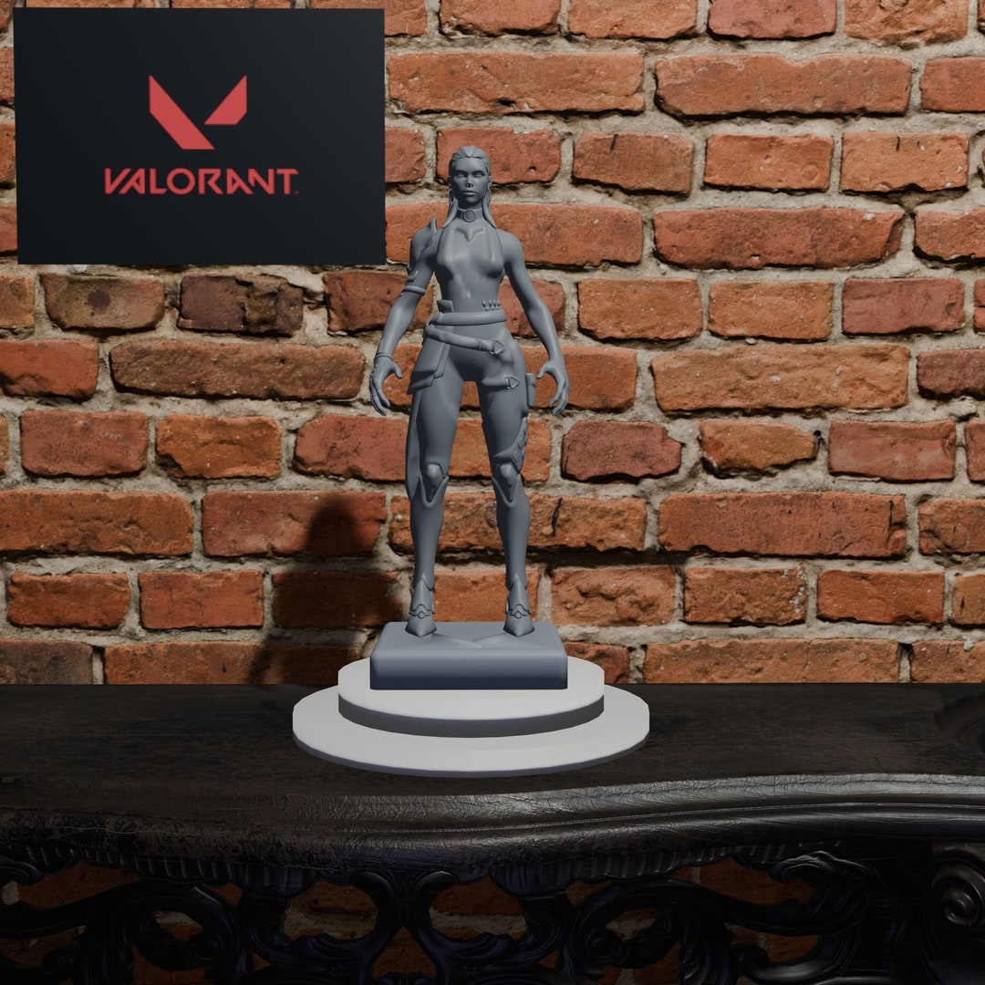 Reyna Valorant Figure - 3D Printed Video Games Figurine - Etsy