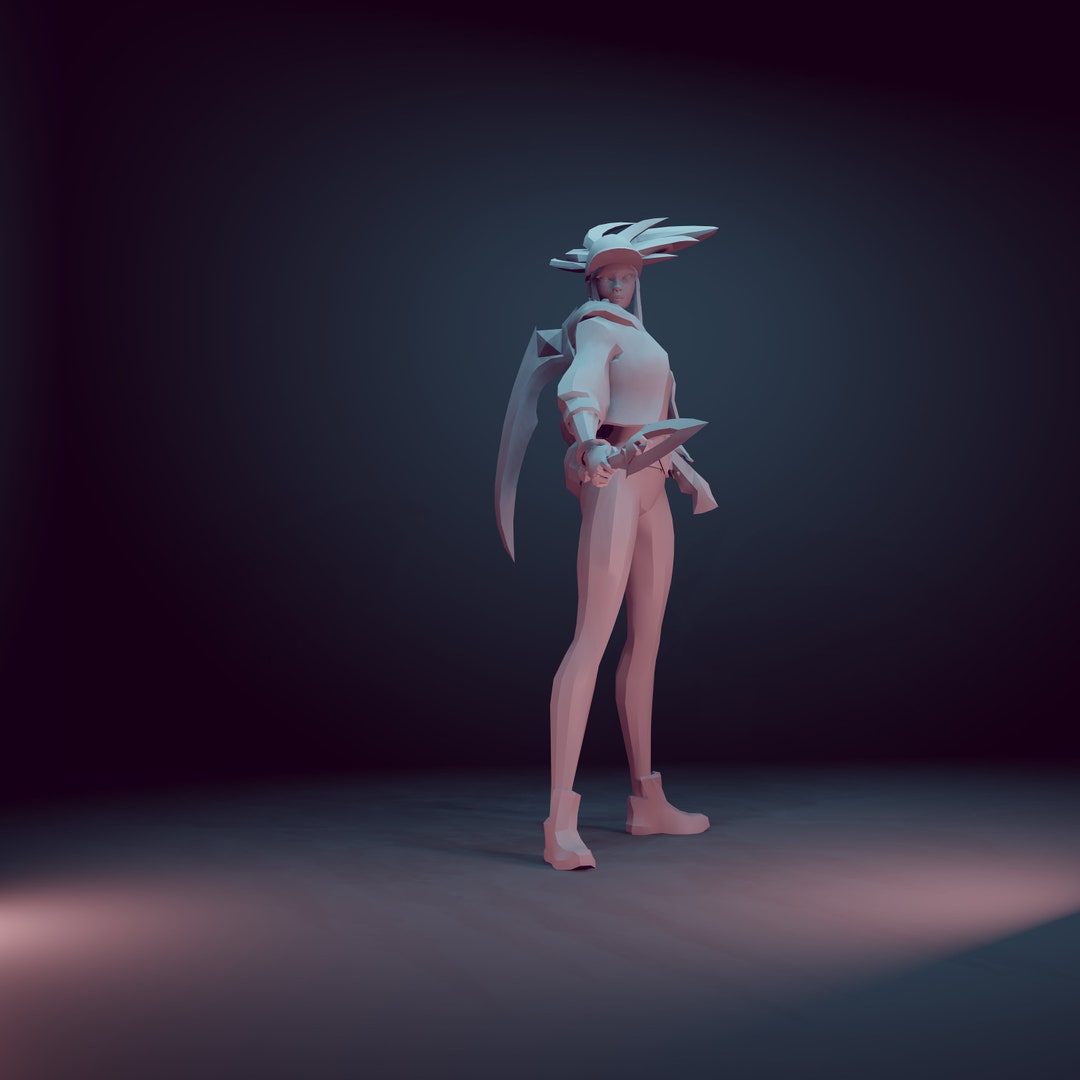 K Da Akali League Of Legends Figure League Of Legends Figurine Lol