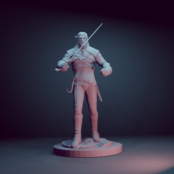 The Witcher Miniatures - Etsy