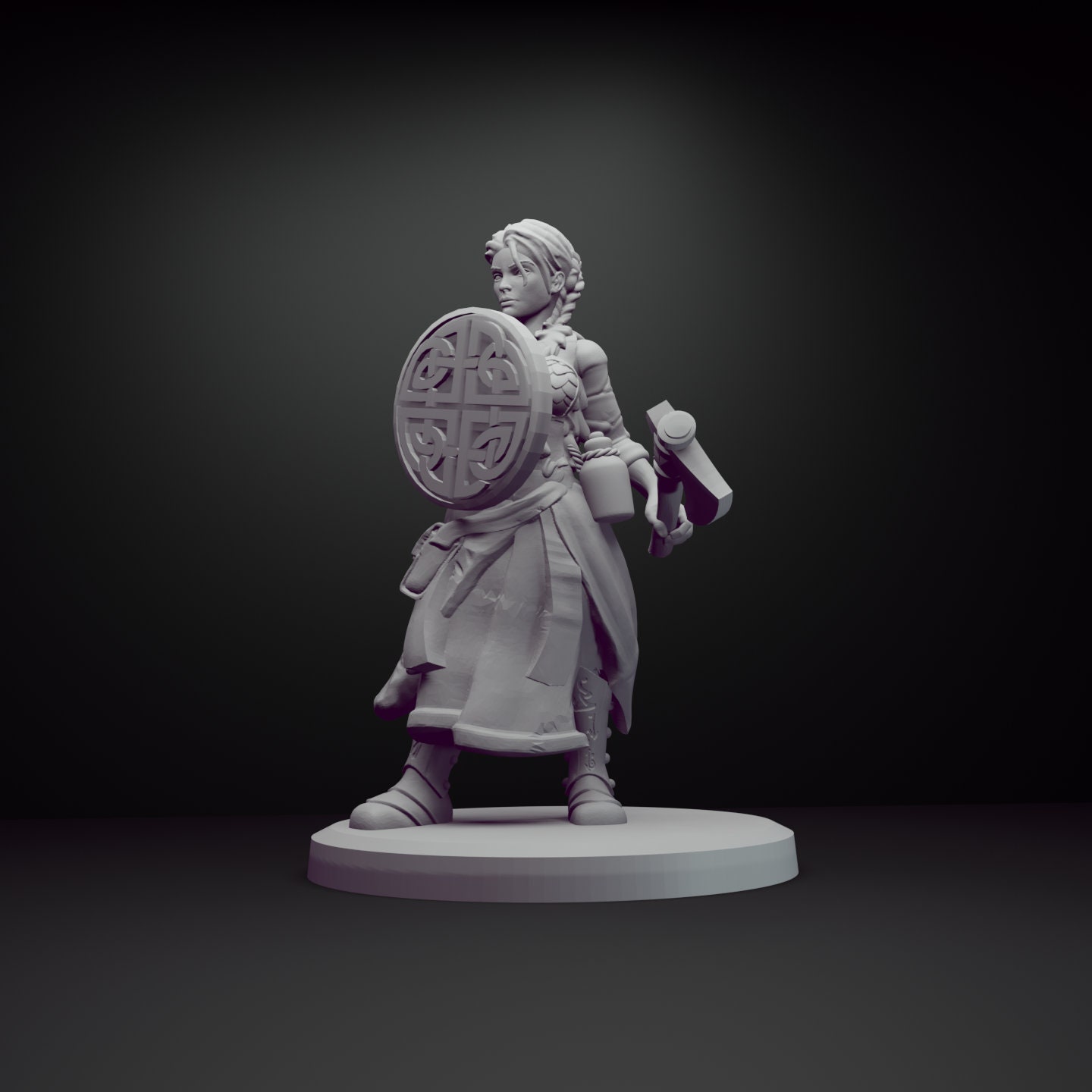 Female Viking Dungeons and Dragons D&D 28mm/32mm - Etsy