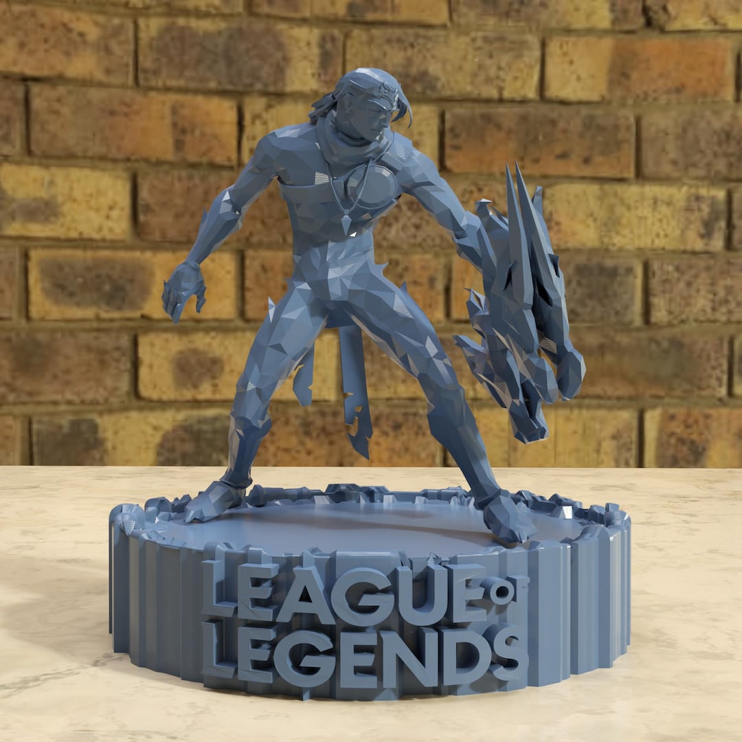 Varus League of Legends Figure, 3D Printed LOL Champion Statue, Darkin ...