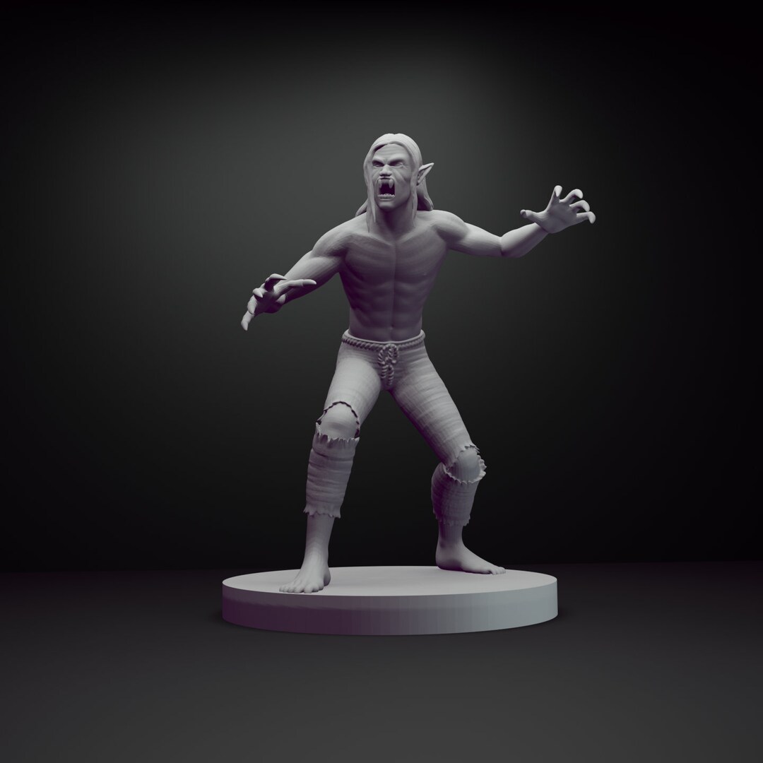 Vampire Male Dungeons and Dragons D&D Tabletop Games Scale Role Playing ...