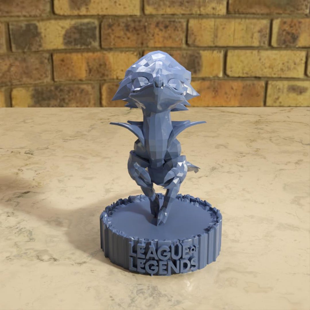 Ao Shin Resin Figure, Custom League of Legends Statue, 3D Printed ...