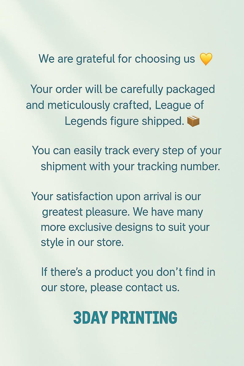 Ahri Resin Figure, Custom League of Legends Statue, 3D Printed Stylized ...