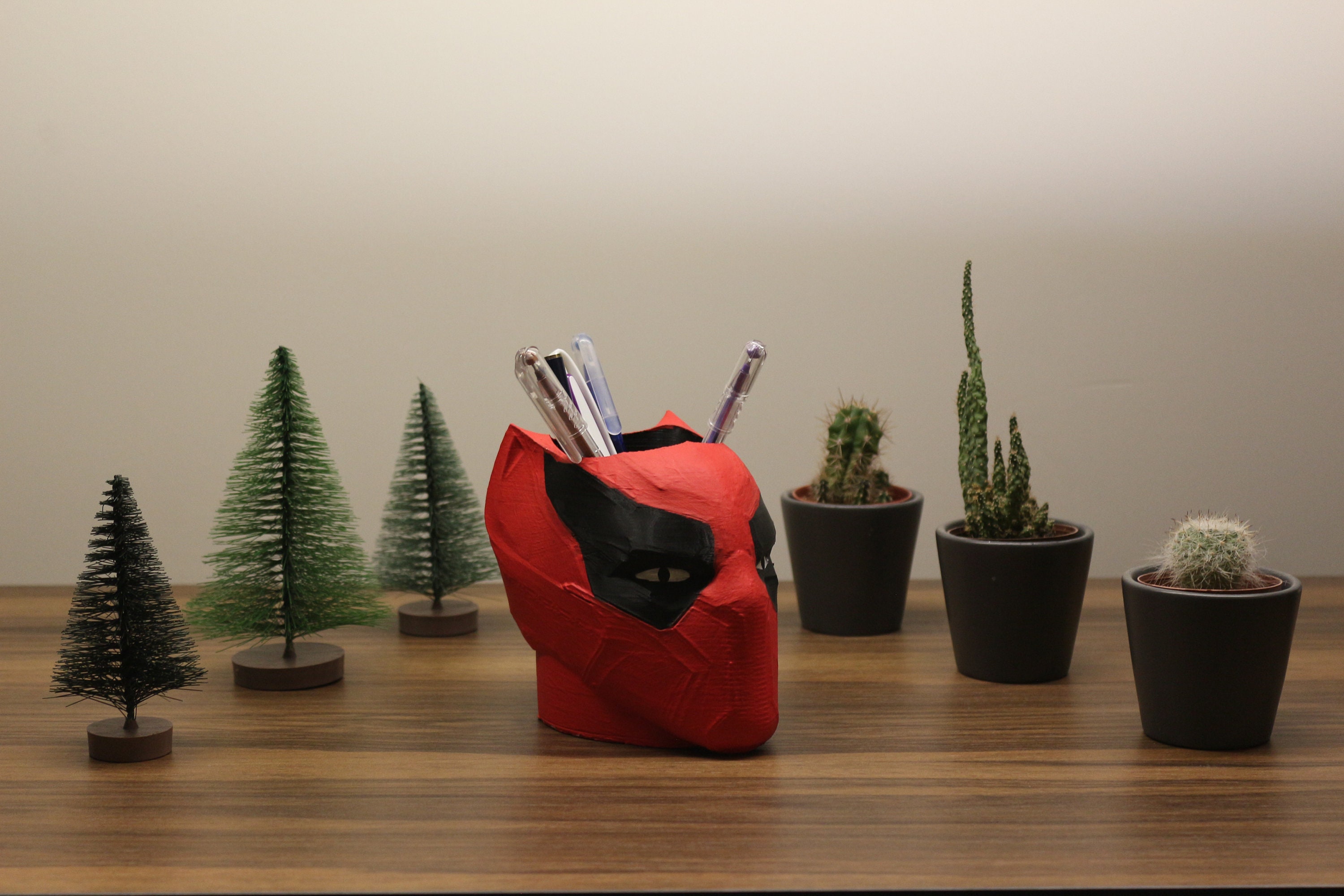 Deadpool Pen Holder Pen Holder Desk Organizer - Etsy