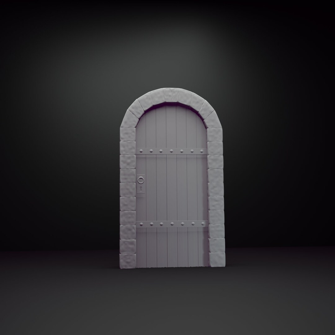 Door 28mm 32mm Tabletop Games Scale Dungeons and Dragons D&D Role ...