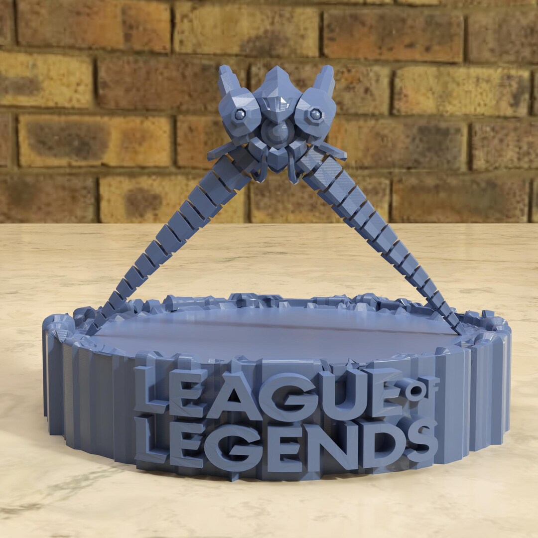 Battlecast Velkoz, League of Legends, 3D Printed Figurine, Custom ...