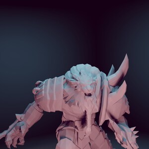 Rengar League of Legends Figure League of Legends Figurine Lol 3D ...