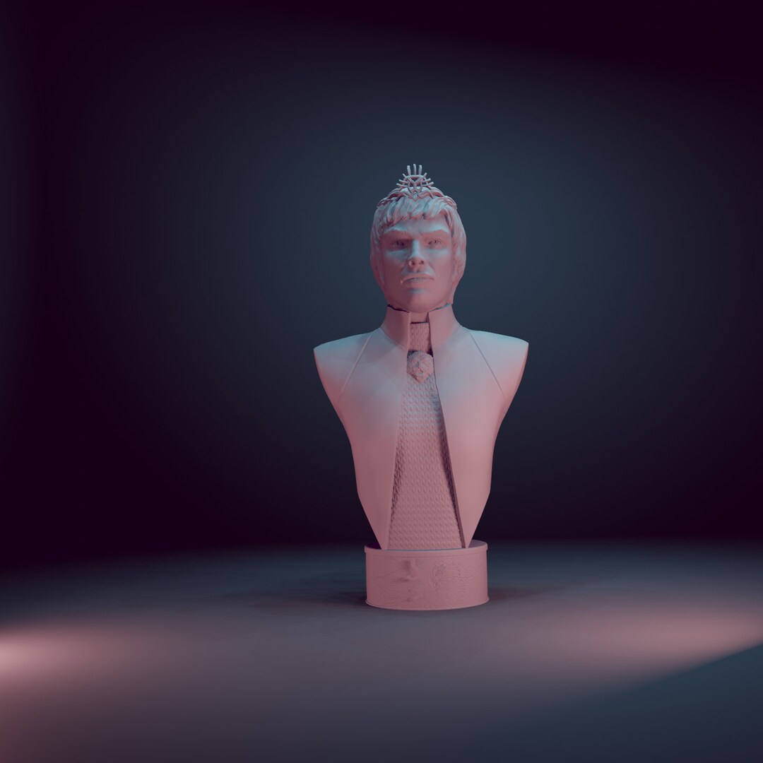 Cersei Lannister Game of Thrones Bust GOT 3D Resin Printed Figure ...