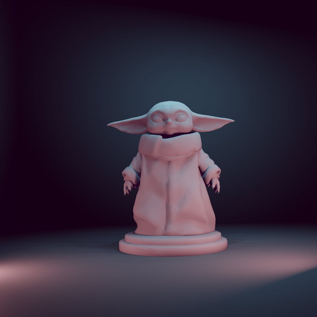 Baby Yoda Miniature Star Wars Collection for Role Play Games Tabletop ...