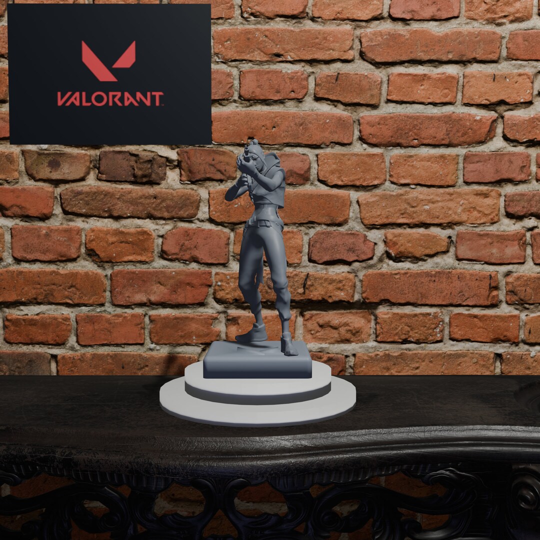 Jett Valorant Figure 3D Printed Video Games Figurine - Etsy UK