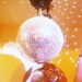 Groovy Yellow Disco Ball - Digital Download Art Print - Etsy