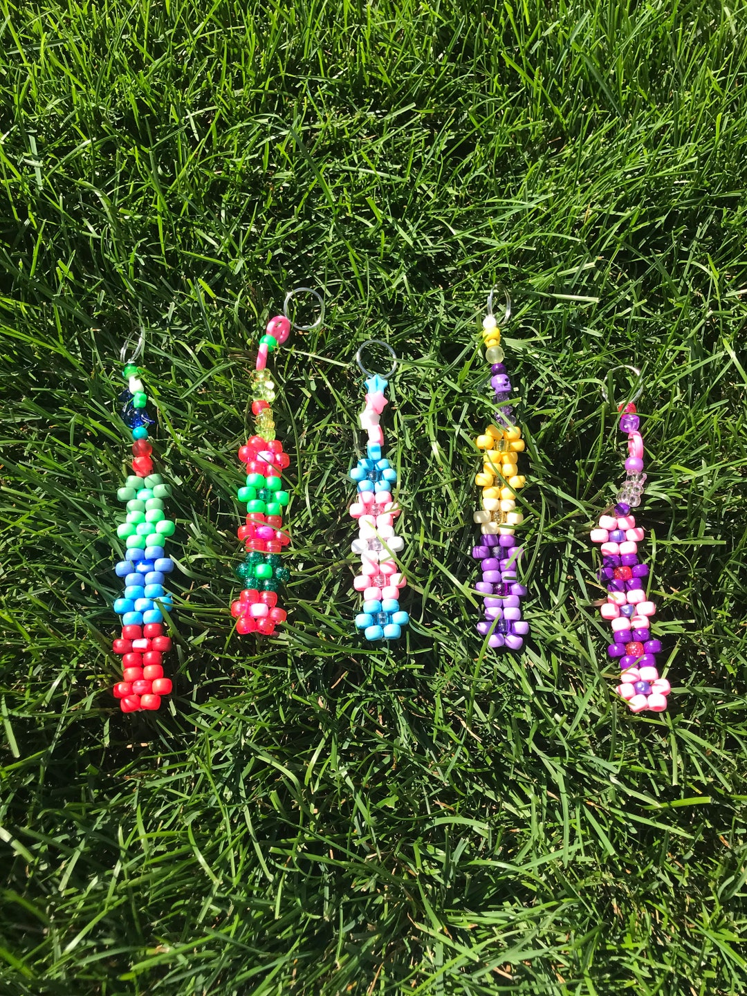 Custom Kandi Keychain - Etsy