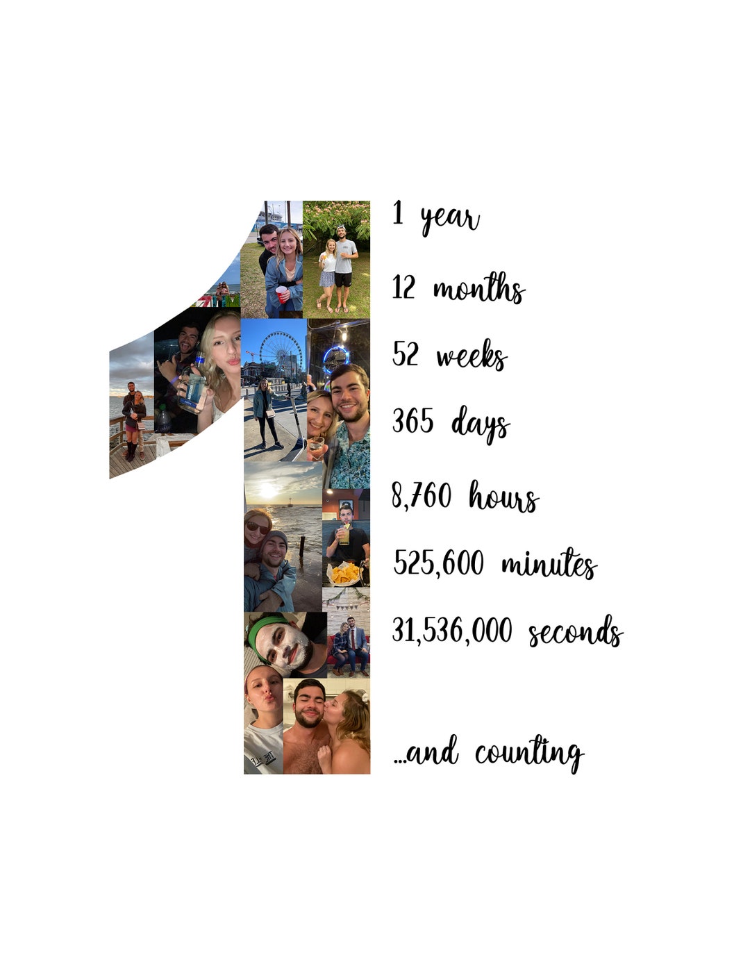 Personalized Digital Anniversary Card - Customizable Love and ...