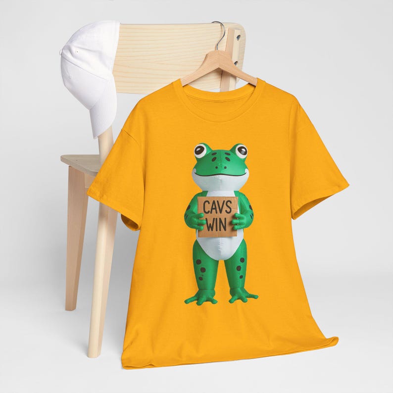 Cavs Win Cleveland Basketball Happy Frog Shirt - Etsy