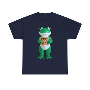 Cavs Win Cleveland Basketball Happy Frog Shirt - Etsy