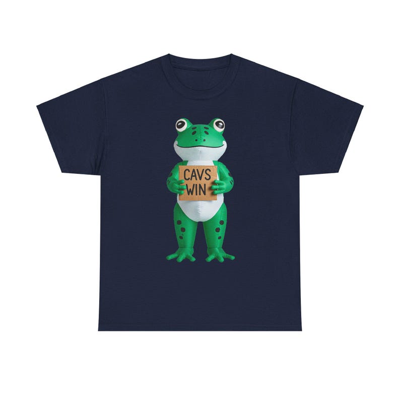 Cavs Win Cleveland Basketball Happy Frog Shirt - Etsy