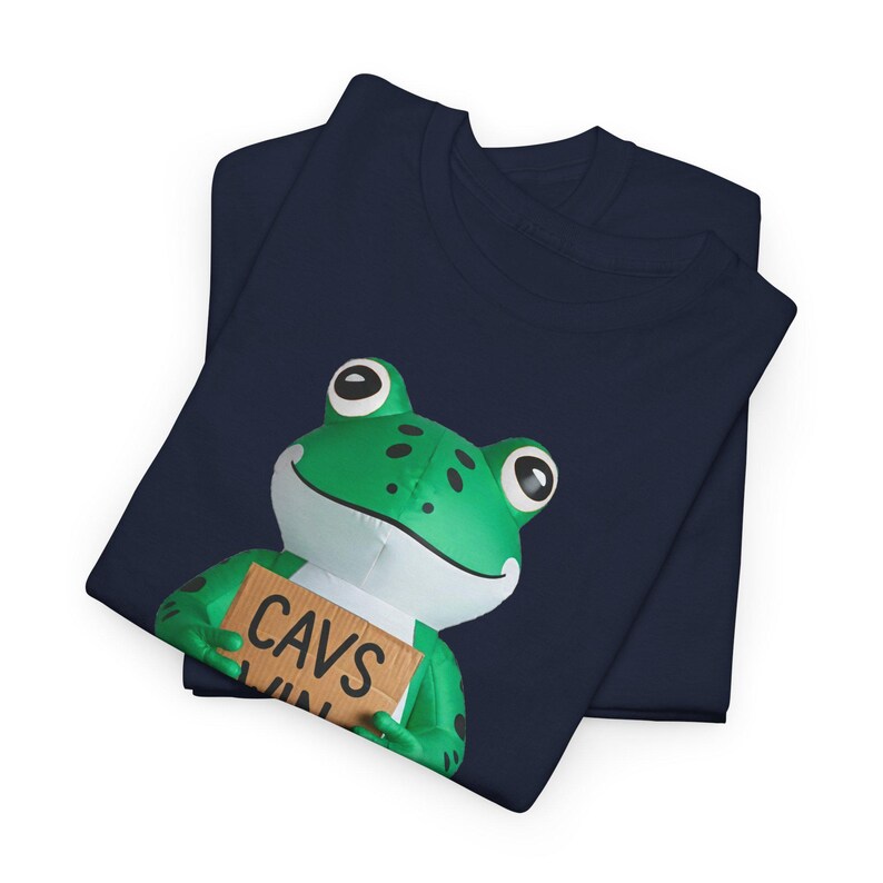 Cavs Win Cleveland Basketball Happy Frog Shirt - Etsy