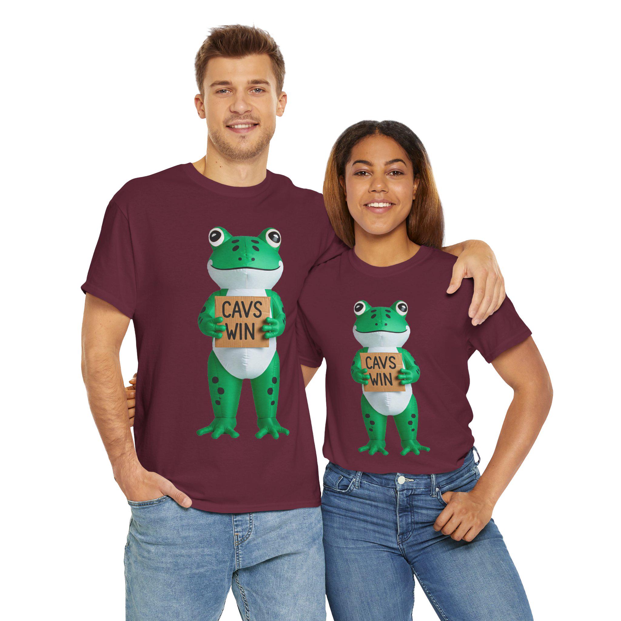 Cavs Win Cleveland Basketball Happy Frog Shirt - Etsy