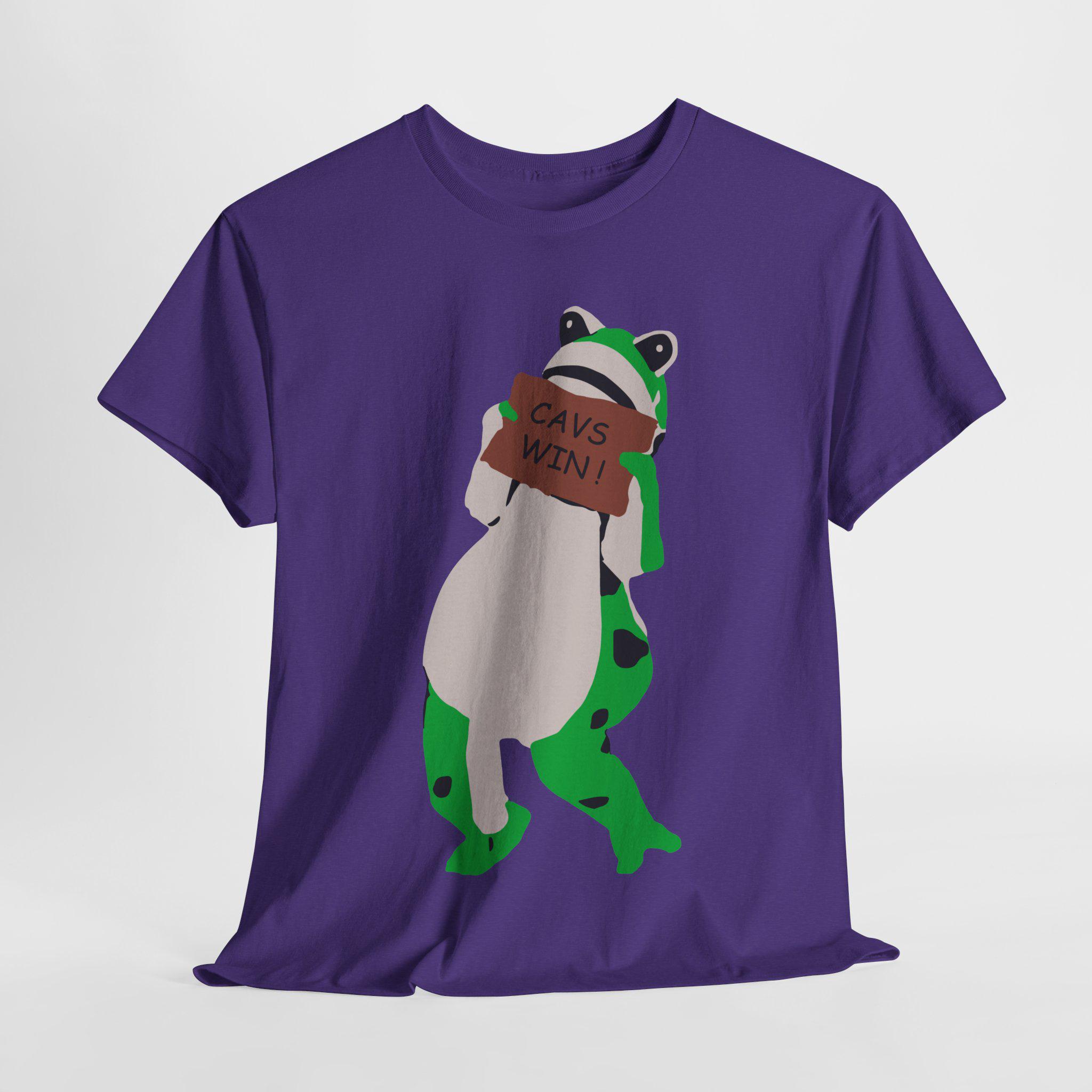 Cavs Win! Frog T-shirt - Etsy