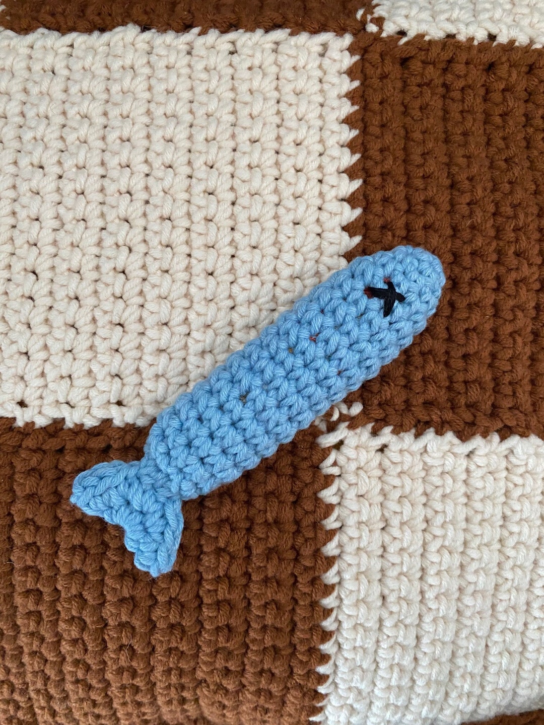 Salty Sardine | Crochet Cat Toy | Crochet Pattern | Easy | Beginner ...