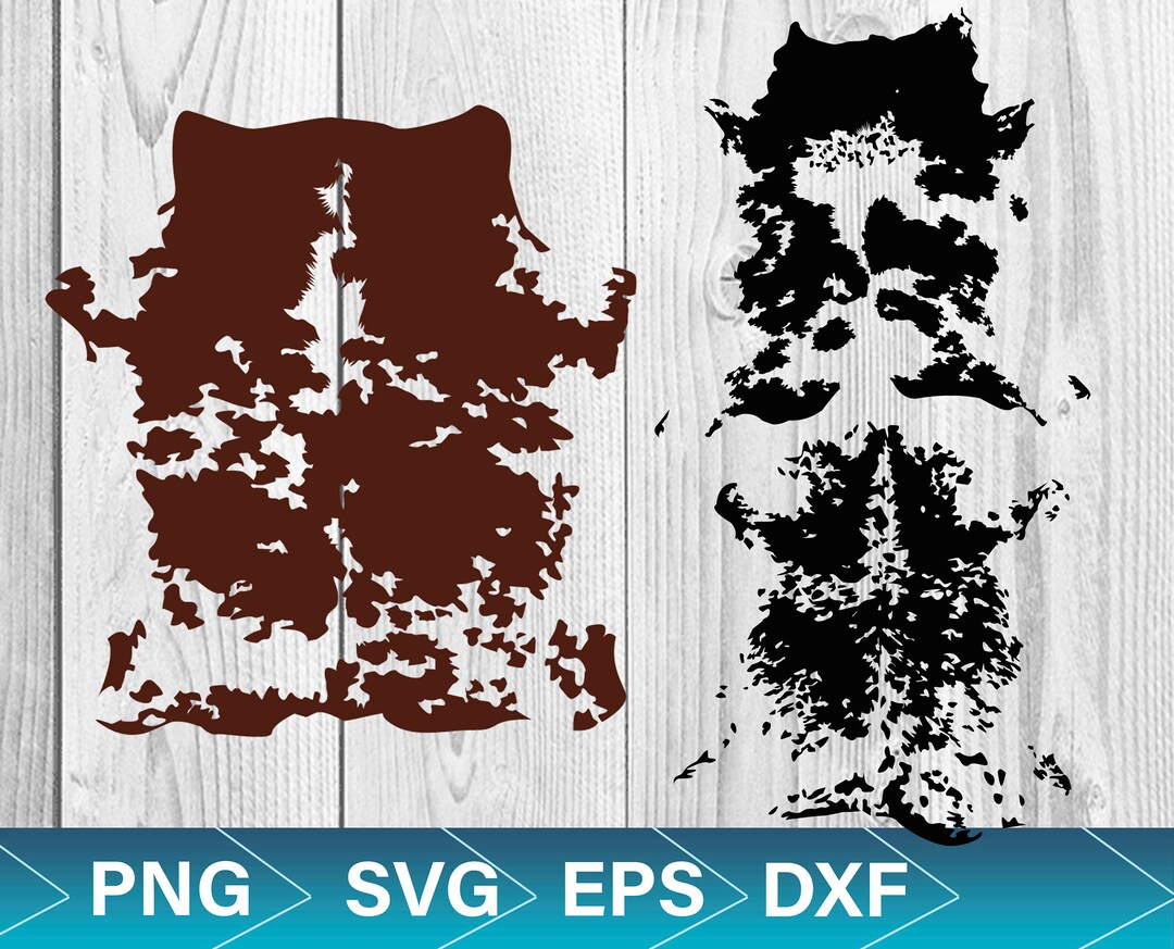 Cowhide Svg Cow's Skin Svg Cut File - Etsy